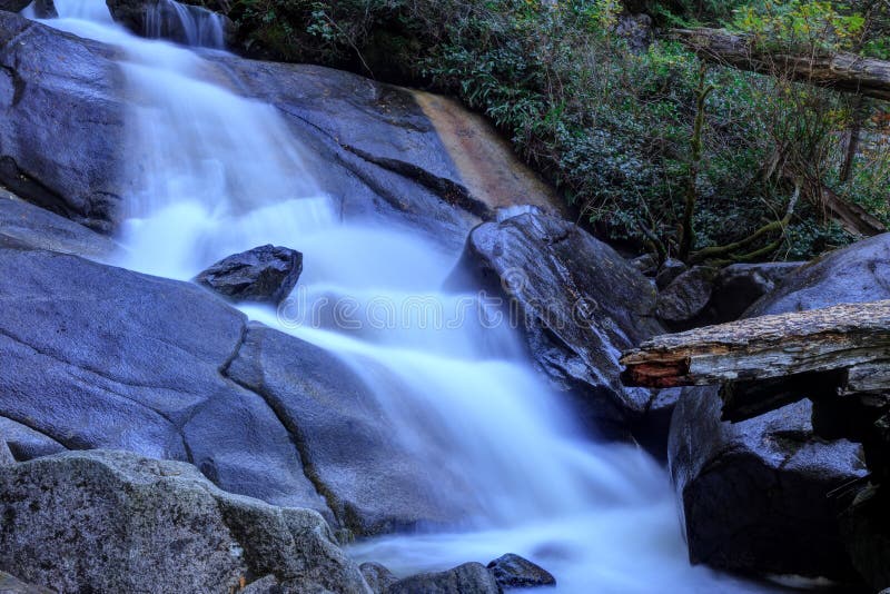 Flowing Water Captured with a Slow Shutter Speed Stock Photo - Image of ...