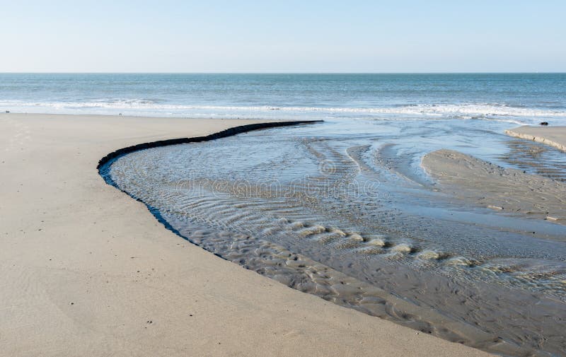 Streaming water at eb tide stock photo. Image of natural - 29787636