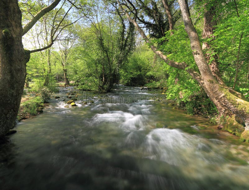 Flowing water stock image. Image of outdoor, water, natural - 30702163