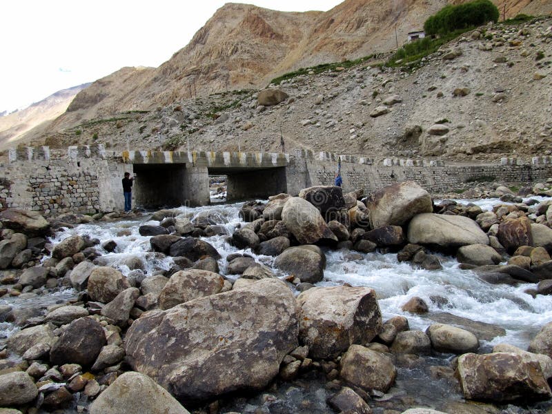 Flowing water and rocks stock image. Image of natural - 88743539