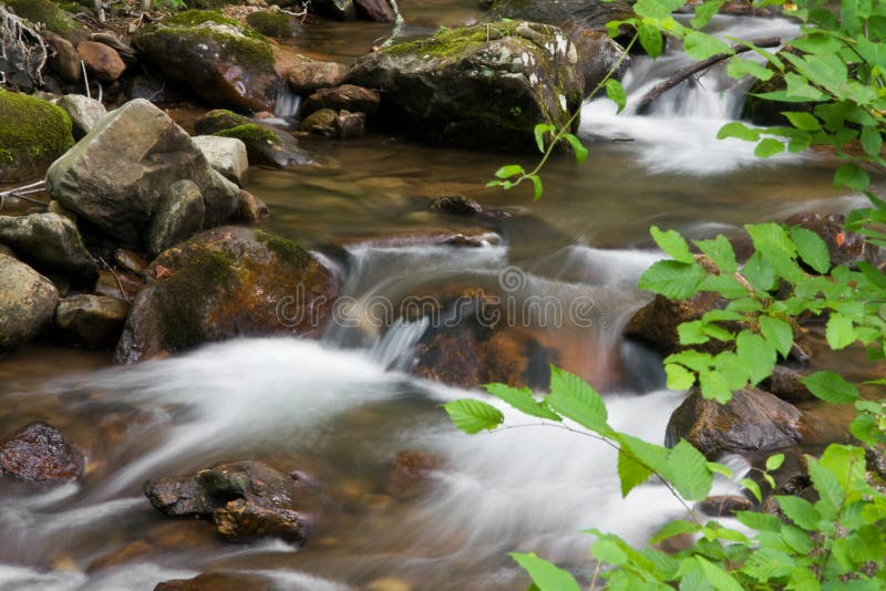 Beautiful Landscape of Flowing Water Stock Image - Image of beauty ...
