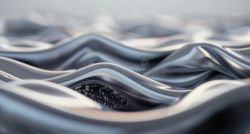 Flowing Water Waves Ripple Under Soft Natural Light Stock Photo - Image ...