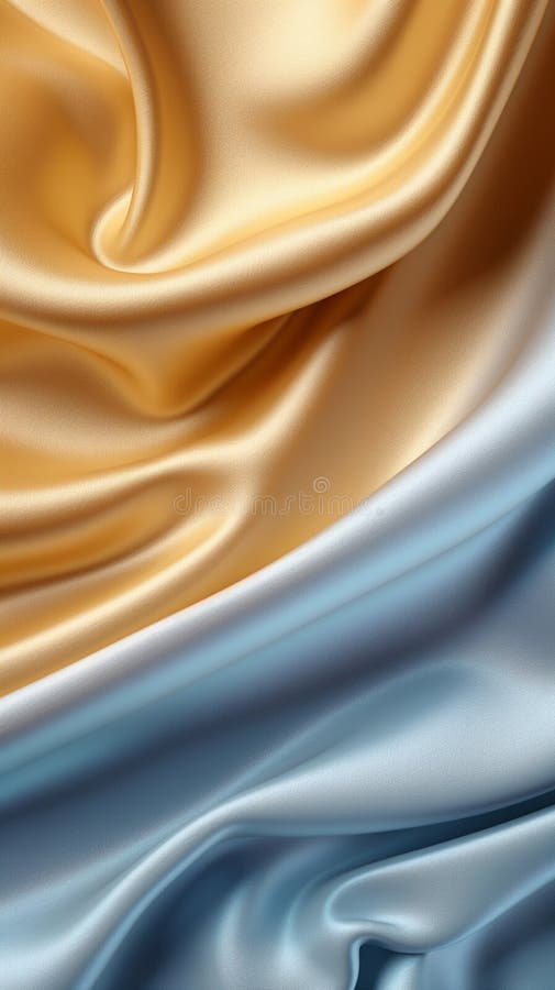 Flowing Wave Cloth Background Depicted through Striking 3D Rendering ...
