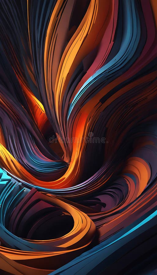 Waves of Emotion stock illustration. Illustration of illustrate - 347971809