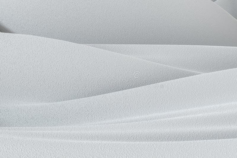 Flowing and Waving Cloth Background, 3d Rendering Stock Illustration ...