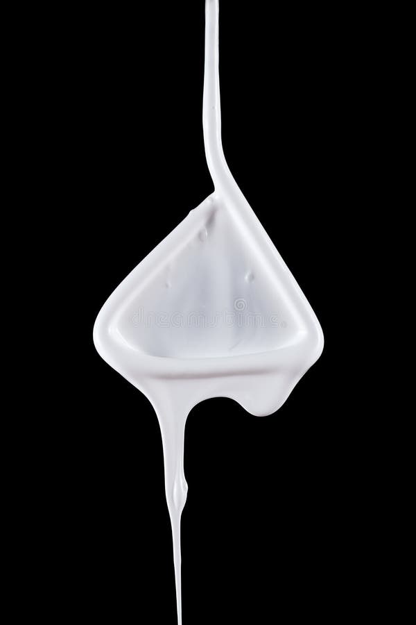 Color Paint Drops in Water. Ink Swirling Underwater Stock Photo - Image ...