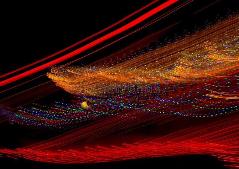 Flowing Yellow Light Effects , Backgrounds, Abstract Stock Image ...