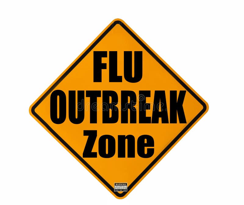 Flu outbreak warning stock image. Image of pandemic, outbreak - 11150459