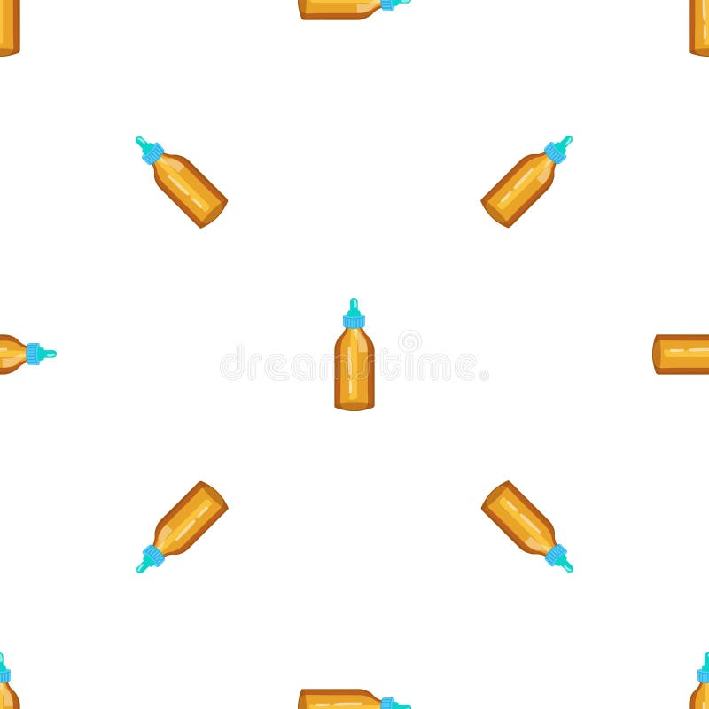 Flu syrup pattern seamless stock illustration. Illustration of mouth ...