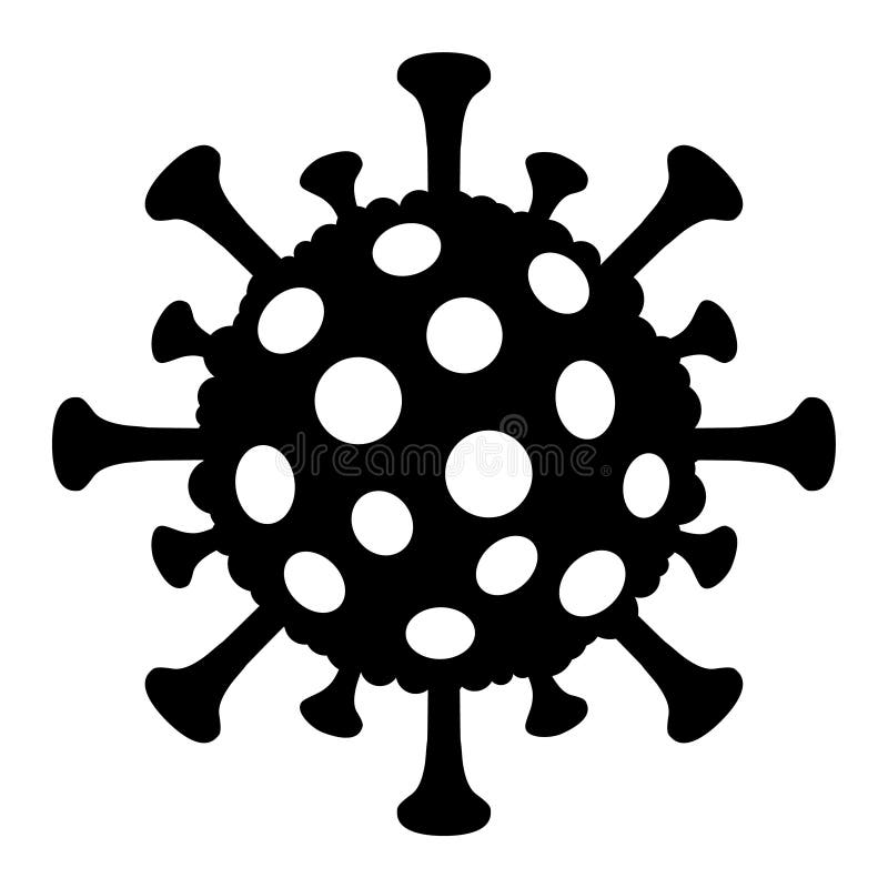 Flu Virus - Vector Icon Illustration Stock Vector - Illustration of ...