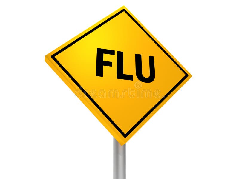 Flu stock illustration. Illustration of disease, warning - 54258118