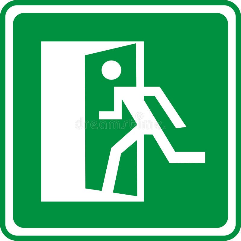 Fluchtwegzeichen Stock Illustrationen, Vektoren, & Kliparts - 230 Stock ...
