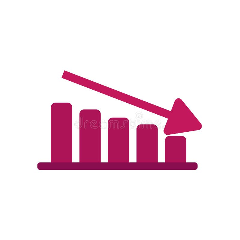 Fluctuation Icon in Trendy Design Style. Fluctuation Icon Isolated on ...