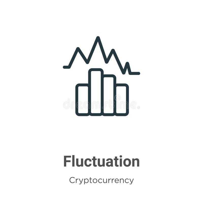 Fluctuation Flat Illustration Stock Vector - Illustration of investment ...