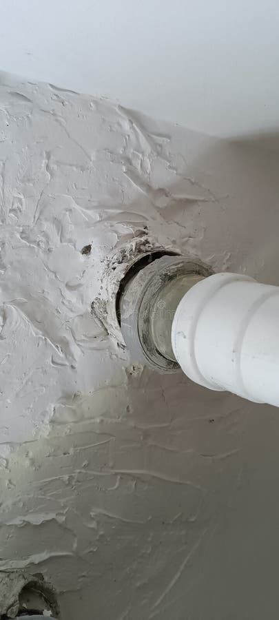 Flue Pipe for Condensing Boiler Stock Image - Image of condensing ...