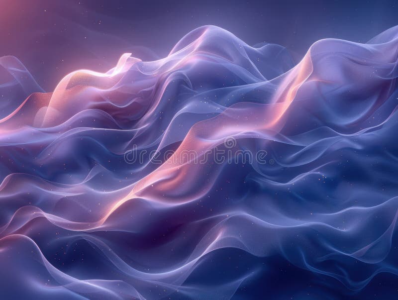 Fluent Style Simple Blue Gradient Background. Stock Illustration ...