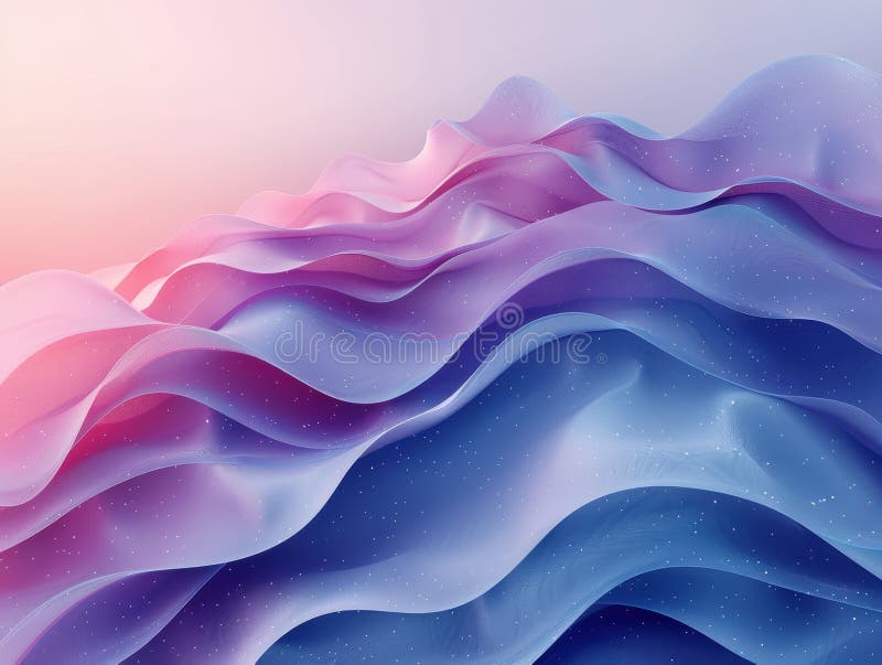 Fluent Style Simple Blue Gradient Background. Stock Illustration ...