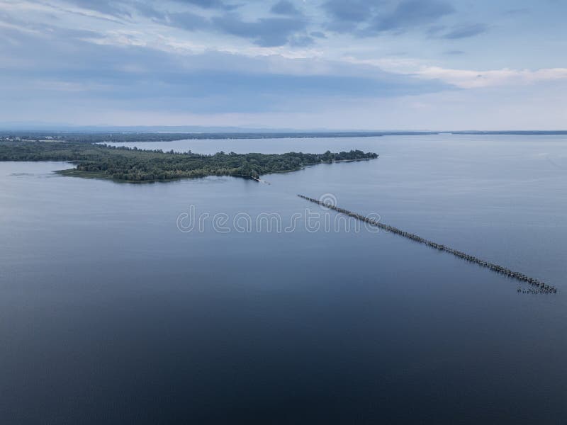 Fluffy Clouds in a Bright Blue Sky: Peaceful and Calm Stock Image ...