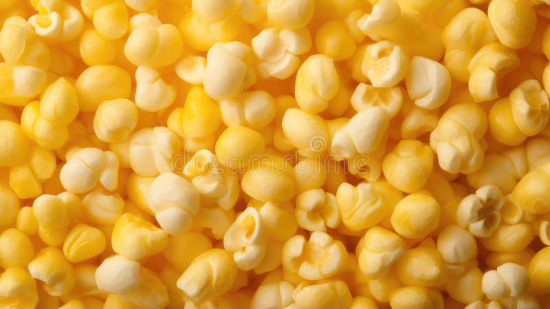 Fluffy corn texture stock illustration. Illustration of golden - 372083712