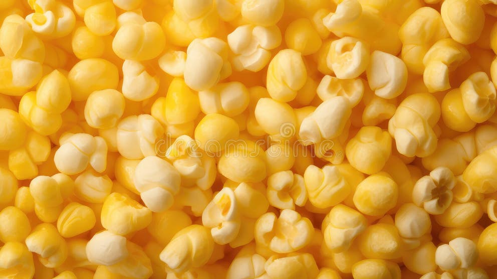 Fluffy corn texture stock illustration. Illustration of golden - 372083712