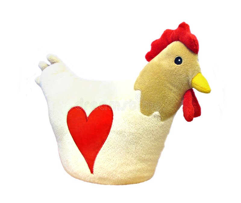 Fluffy Furry Toy Chicken Hen Stock Image - Image of brown, boiled: 18466505