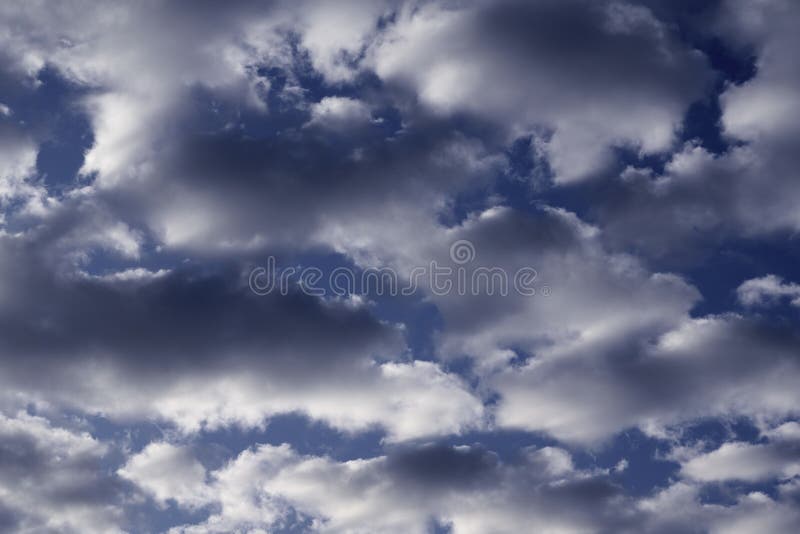 Gray Clouds With Blue Sky Picture. Image: 109913876
