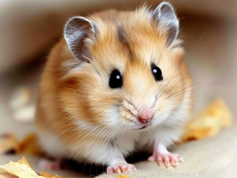 Fluffy hamster eating stock photo. Image of life, fluffy - 321724174