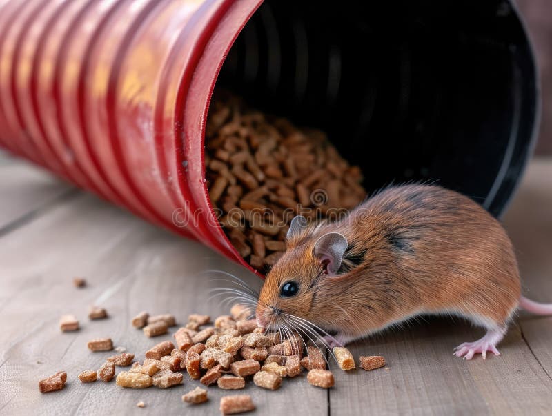 Fluffy hamster eating stock image. Image of furry, life - 321724825