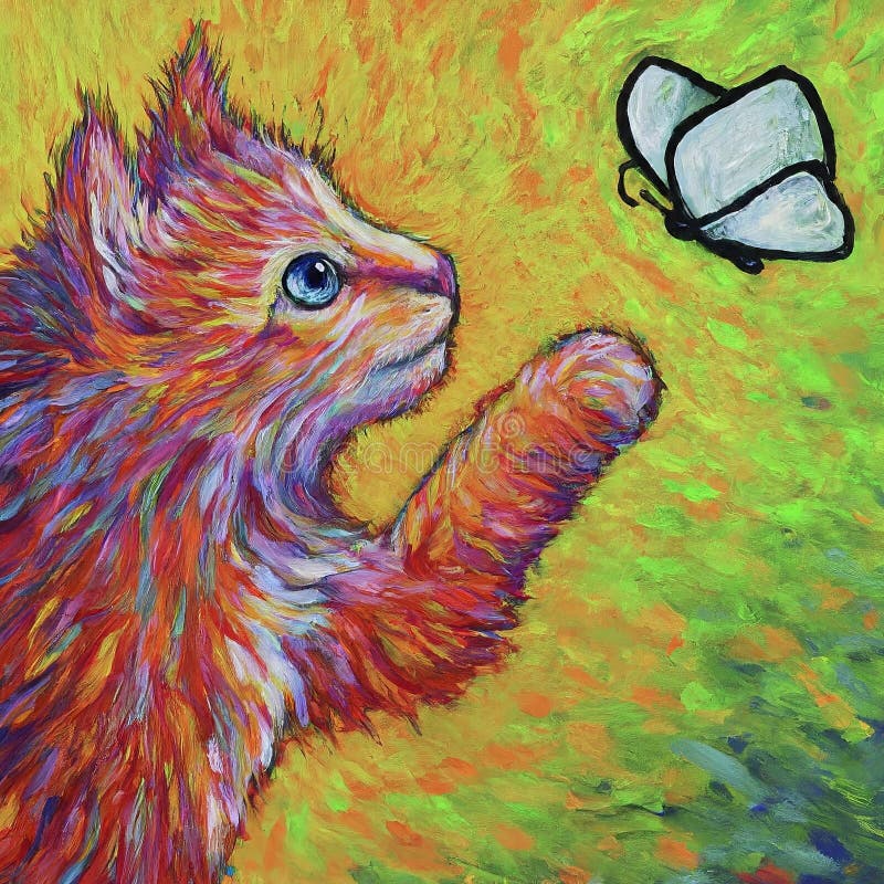 Naive Play stock illustration. Illustration of impressionist - 326174183