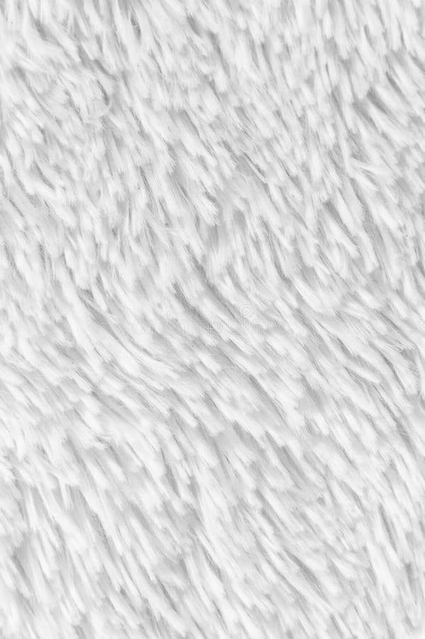 Fluffy Plaid of Polyester with a Long Heap Gray. Comfortable Home ...