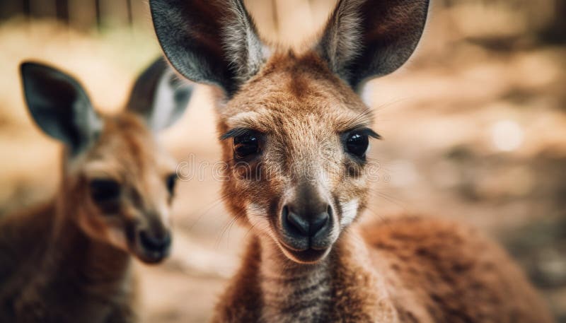 Fluffy Rabbit Looking at Camera in Meadow Generated by AI Stock ...