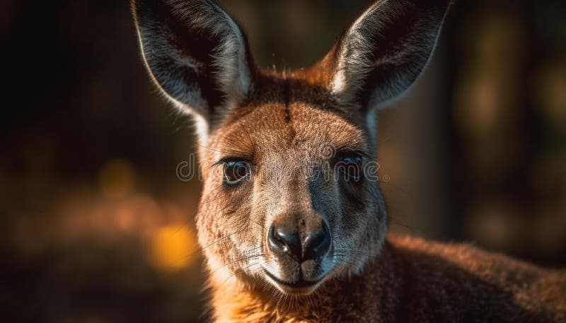 Fluffy Rabbit Looking at Camera in Meadow Generated by AI Stock ...