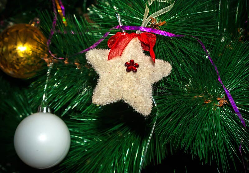 Fluffy star stock image. Image of holiday, balls, glass - 48309609