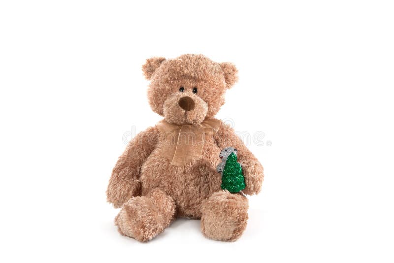 Fluffy teddy bear stock photo. Image of adorable, furry - 40549578