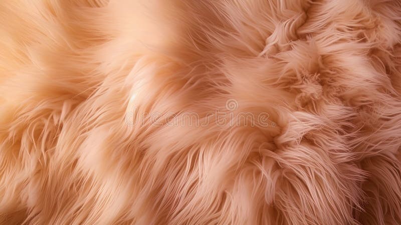 Fluffy Texture of Wool with Delicate Light Overflows Stock Illustration ...