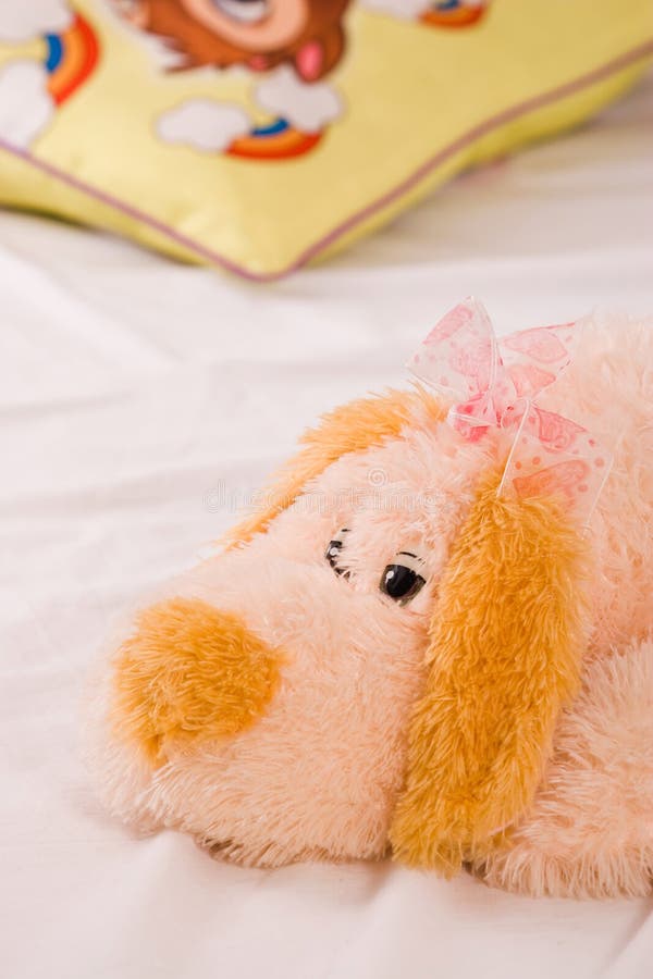 Fluffy toy stock photo. Image of domestic, softness, baby - 4126440