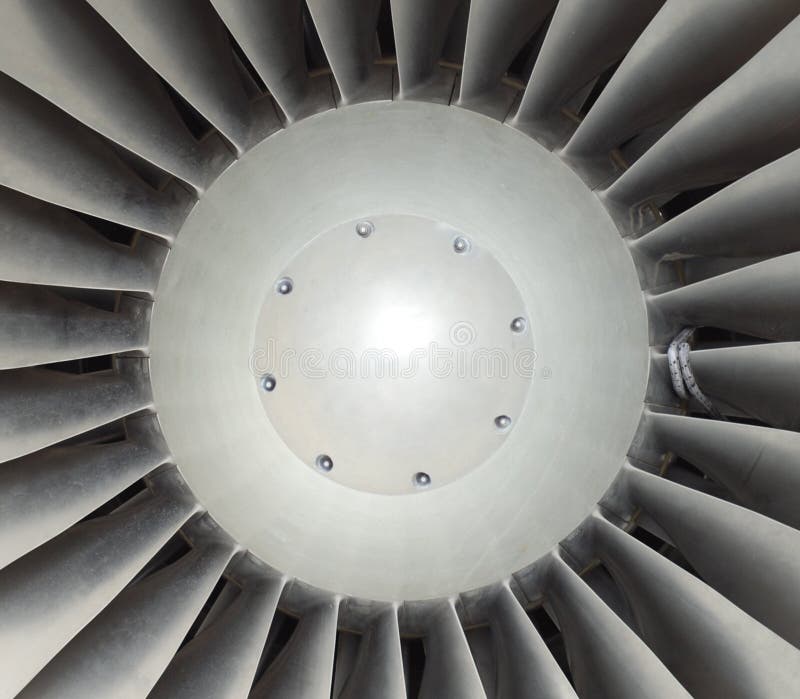 Flugzeugmotor stockbild. Bild von beschaffenheit, turbine - 4540551