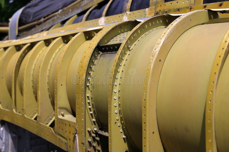 Flugzeugzelle Oder Rumpf Ohne Paneele, Die Das Layout Der ...