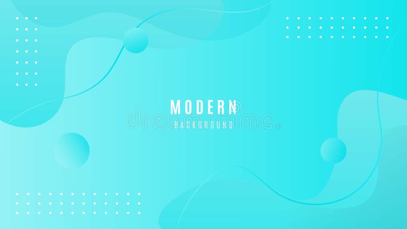 Gradient Light Blue Liquid Background Design Stock Vector ...