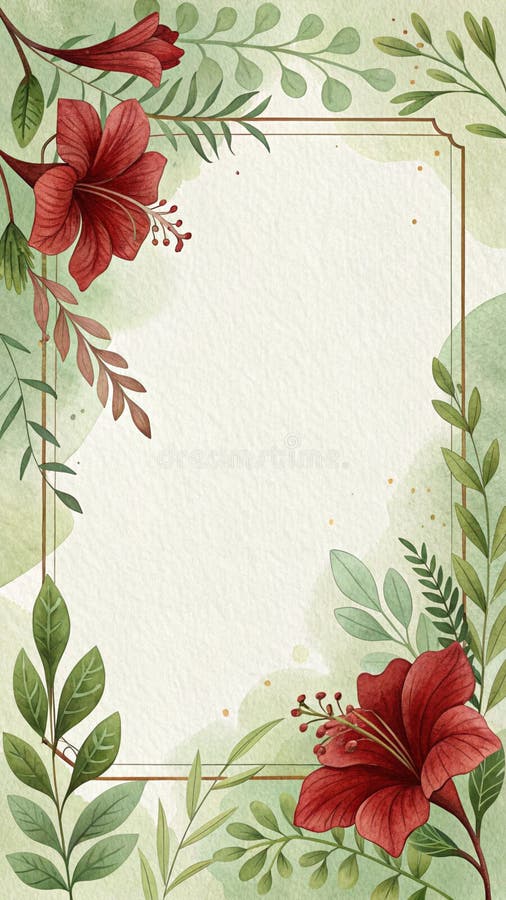 Fluid Abstract Border Design with Paper Texture and Earthy Elegance ...