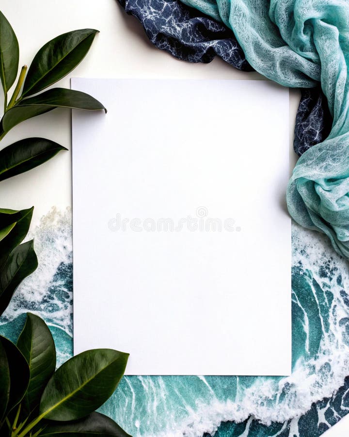 Fluid Abstract Border Design with Paper Texture and Industrial Calm ...