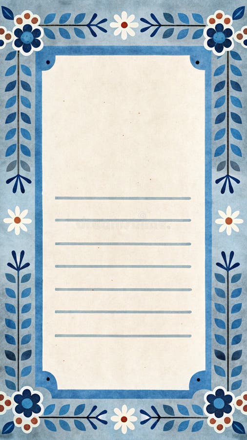 Fluid Abstract Border Design with Paper Texture and Misty Morning ...