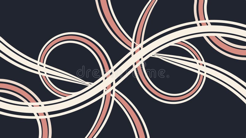 Fluid Abstract Curved Lines Pattern, Dynamic Movement, Modern Art, Vector Design Generative AI ...