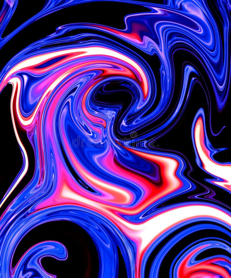 Fluid Abstract of Modern Marble Background Template Illustration. Waves ...