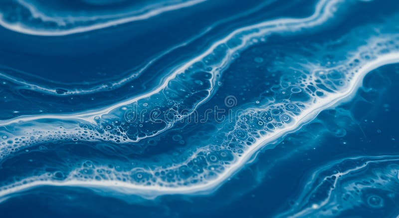 Fluid Acrylic Pouring Abstract Stock Image - Image of drop, artistic ...