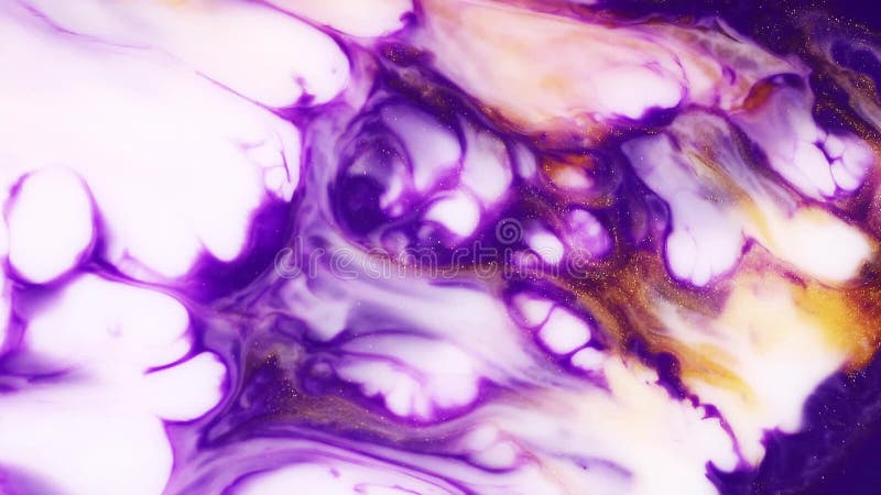 Fluid Art. Abstract Acrylic Textures with Flowing Effect. Fancy Fluid ...