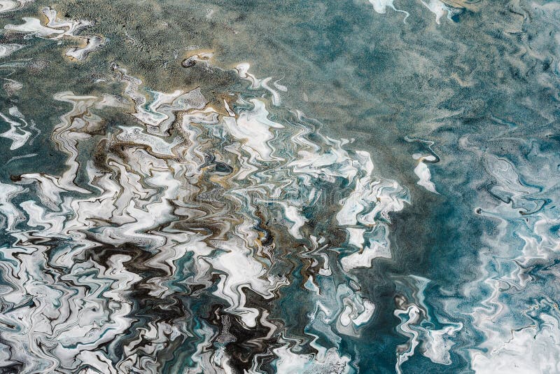 Fluid Art. Abstract Wavy Background or Texture Stock Photo - Image of ...