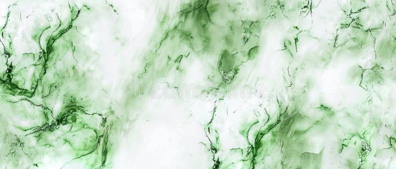 Fluid Art Green Marble Effect Background Stock Illustration ...