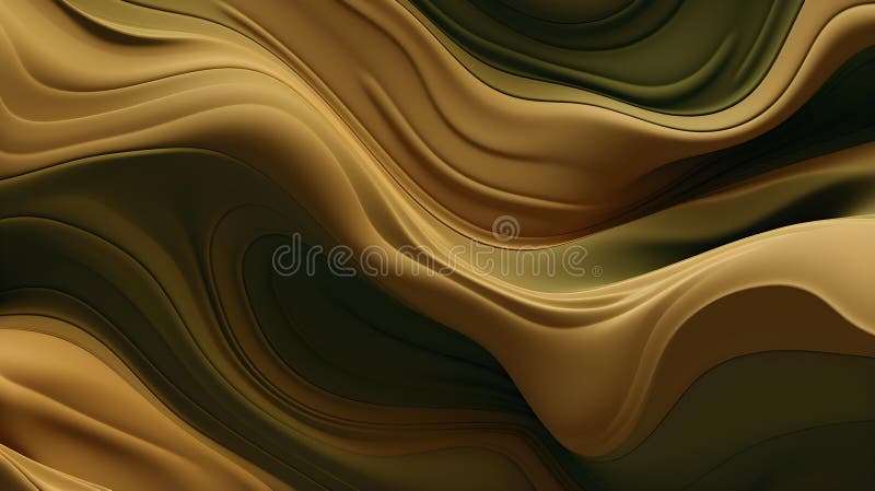 Abstract Khaki Fluid Wave Background for Modern Presentations Stock ...