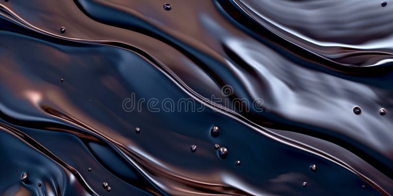 Fluid Black Metallic Abstract Liquid Waves Background Texture Fluid Art ...